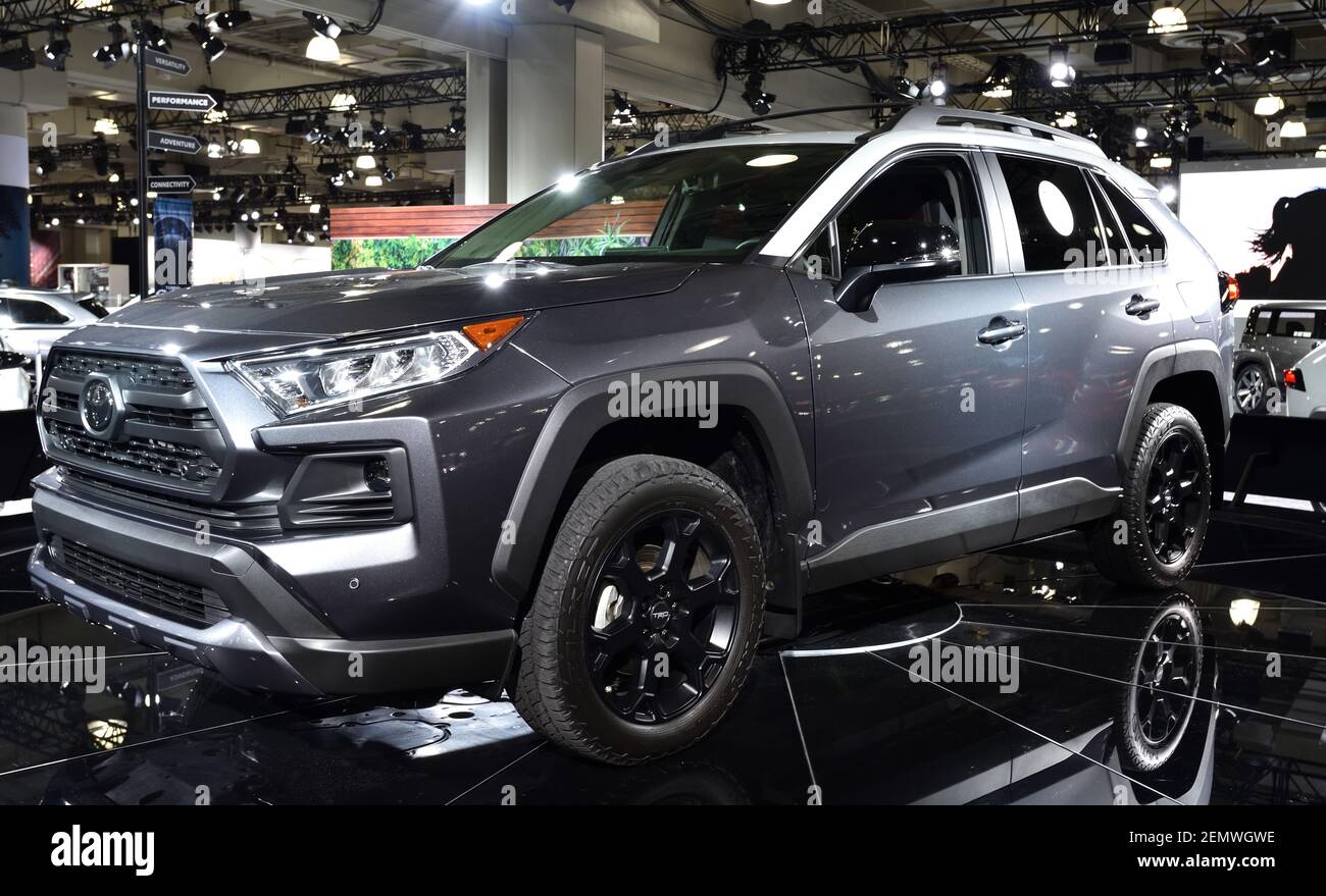 2020 Toyota RAV4 TRD on display at the 2019 New York International Auto ...