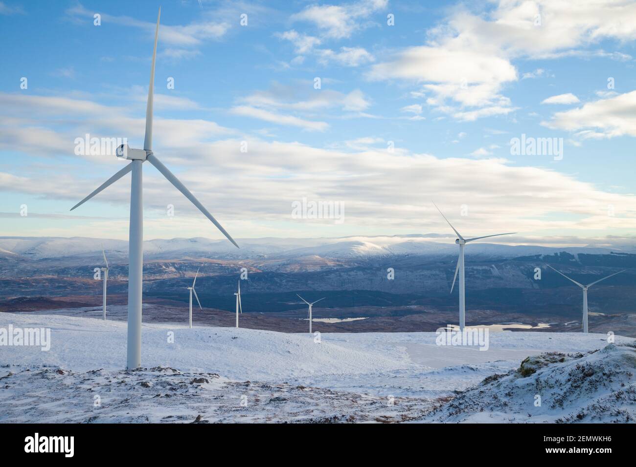Millennium windfarm hi-res stock photography and images - Alamy
