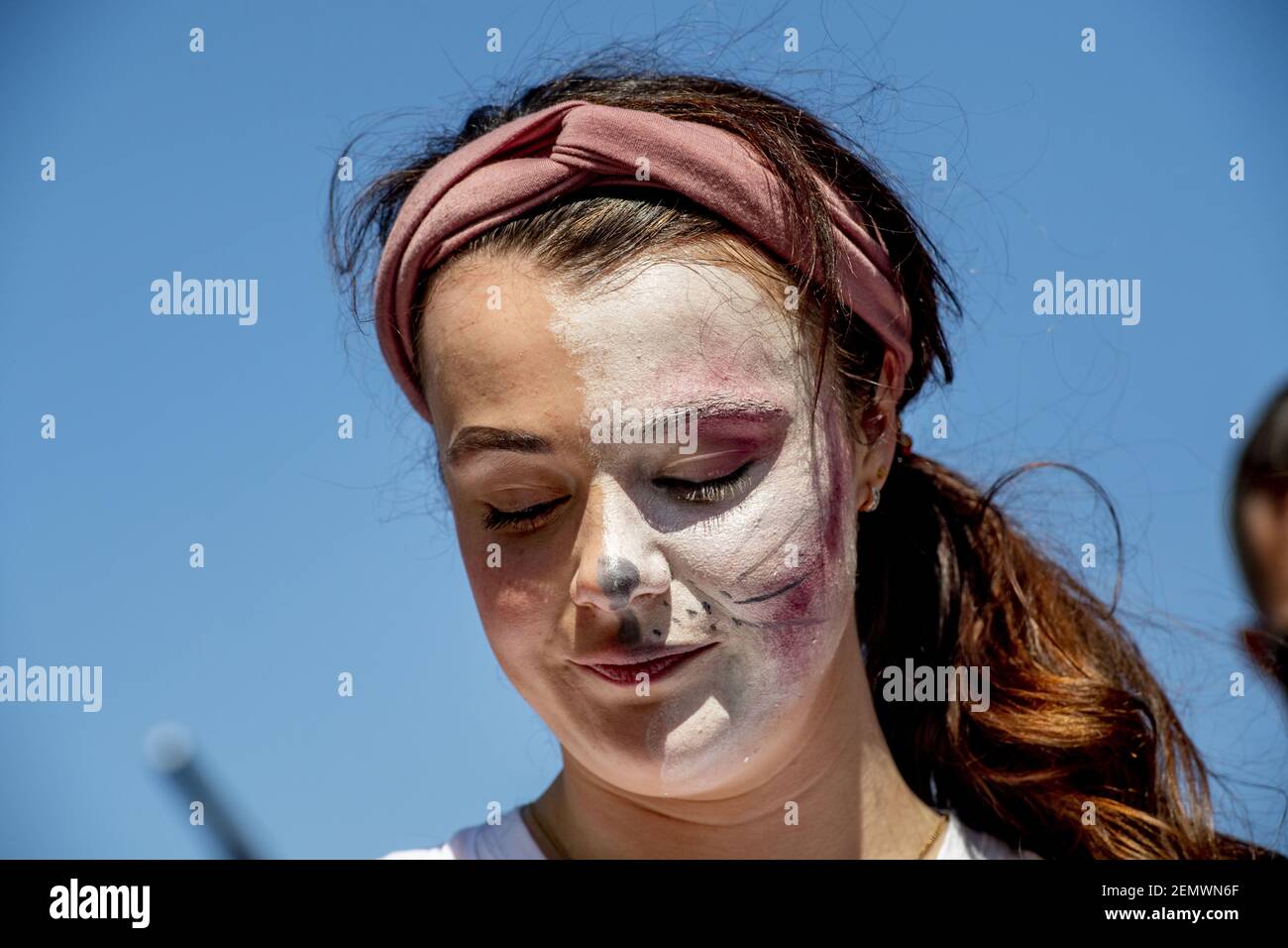 March against animal testing in Rotterdam, The Netherlands on Apr. 20 ...