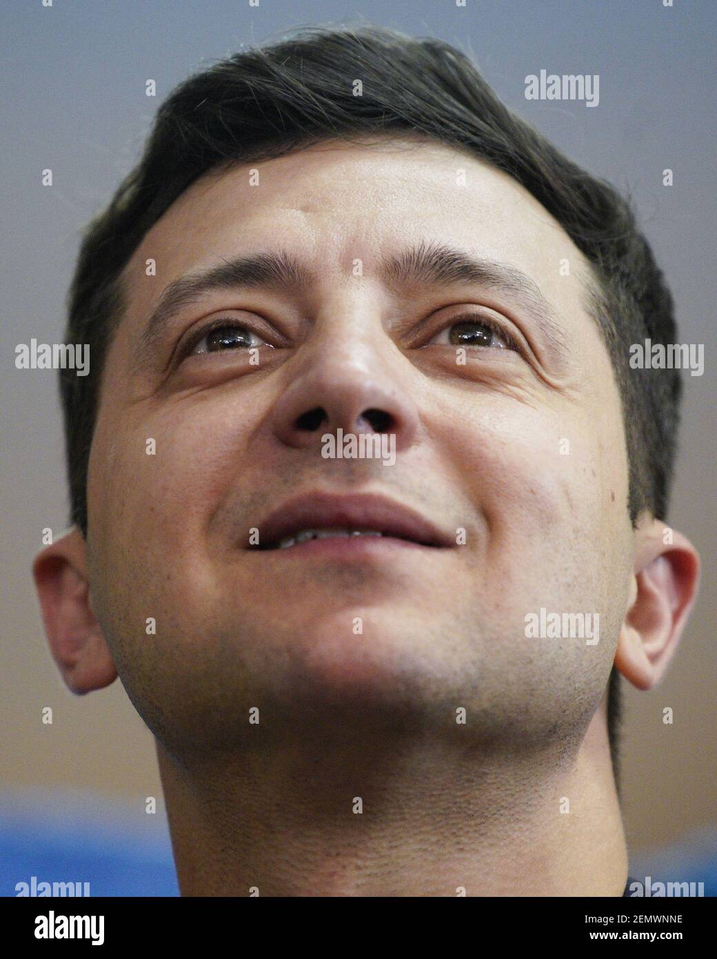 Presidential Candidate And Comedian Volodymyr Zelensky Is Seen After