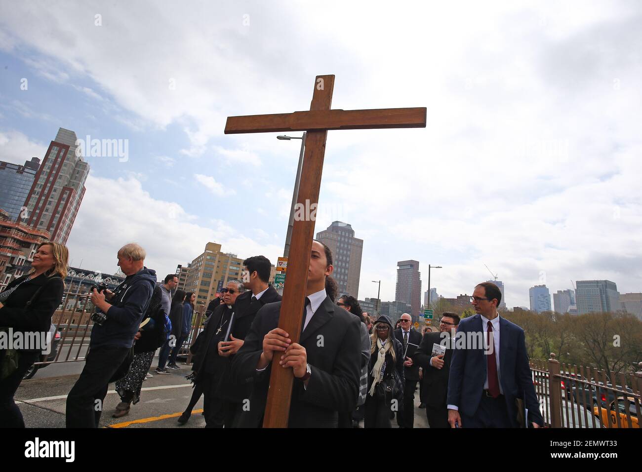 The 24th Annual Way of the Cross Procession from the Cathedral of St ...