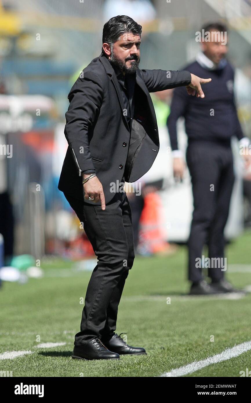Gennaro Gattuso Coach of Ac Milan during the Serie A 2018/2019 football ...