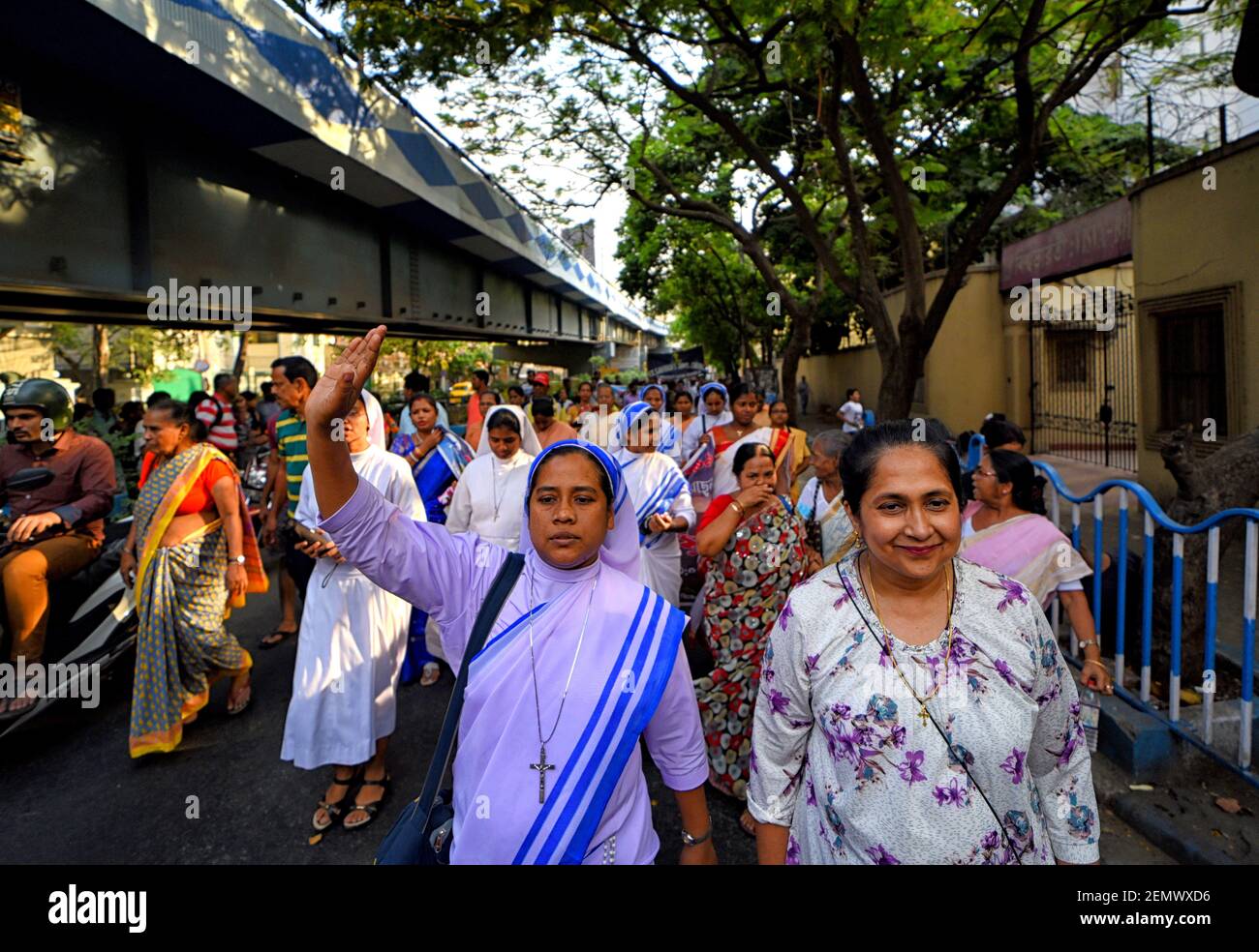Nuns from the Missionaries of Charity, the global order of nuns founded ...
