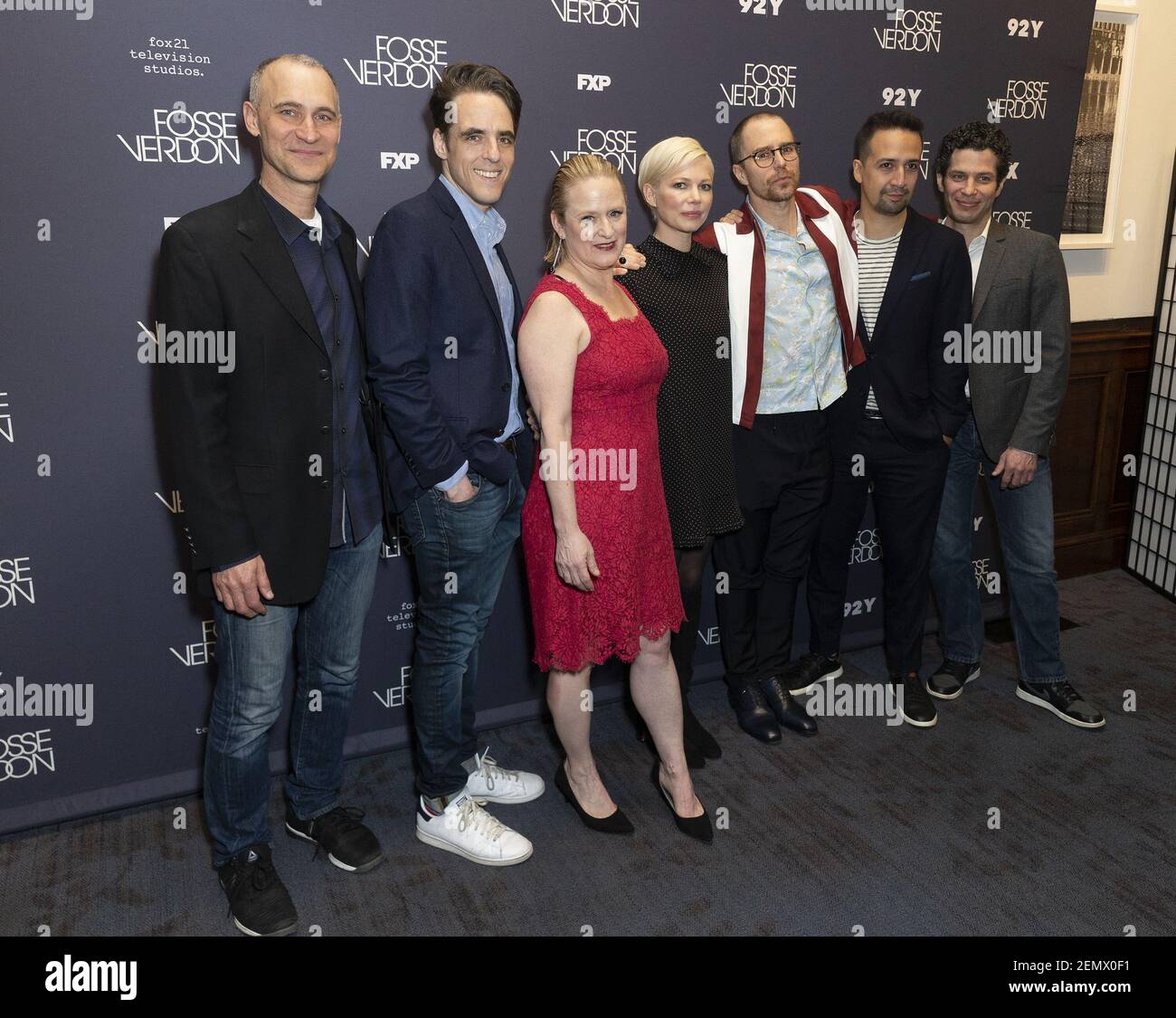 Joel Fields, Steven Levenson, Nicole Fosse, Michelle Williams, Sam ...