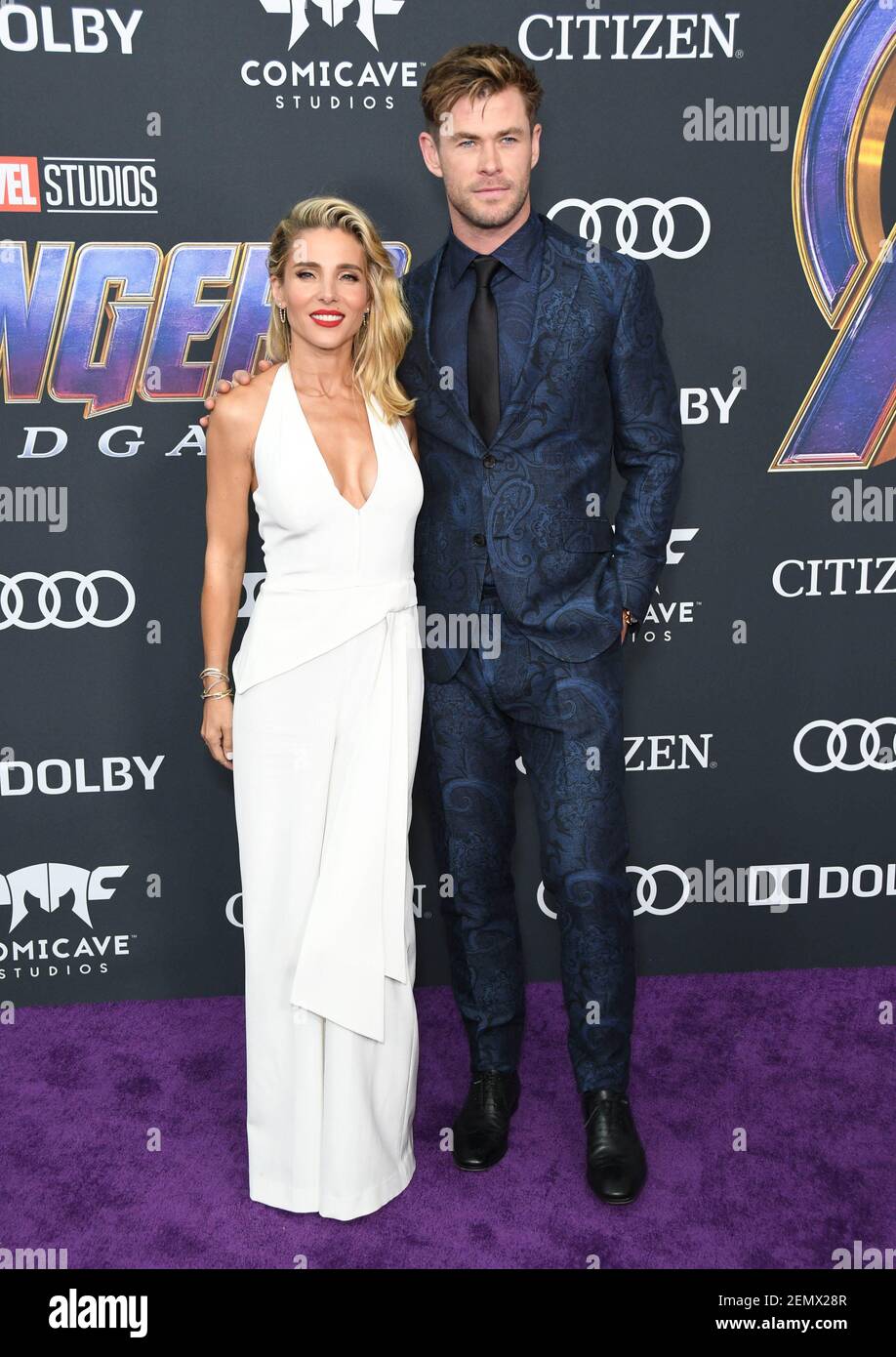 Elsa Pataky, Chris Hemsworth. Marvel Studios' "Avengers: Endgame" Los ...