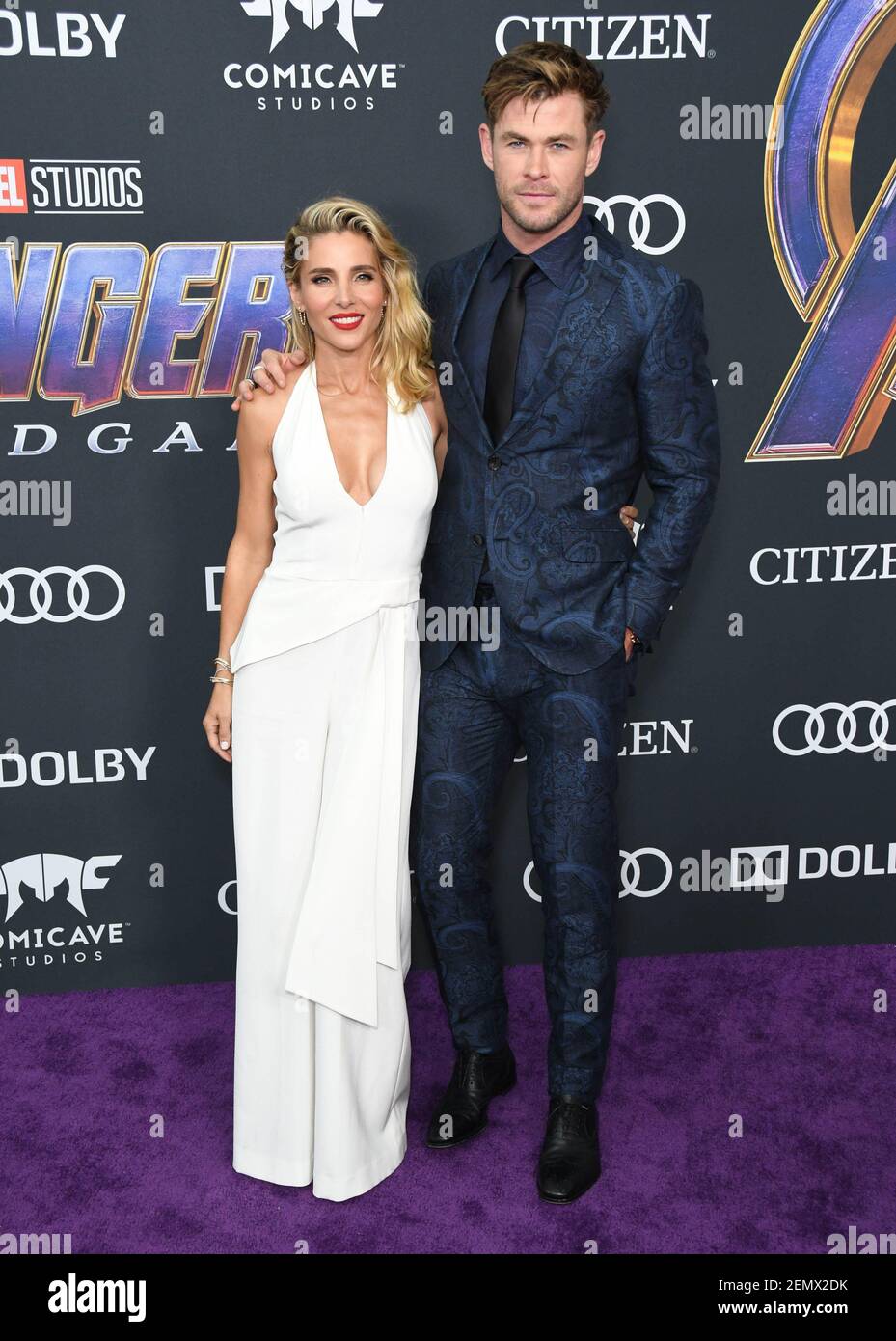Elsa Pataky, Chris Hemsworth. Marvel Studios' "Avengers: Endgame" Los ...