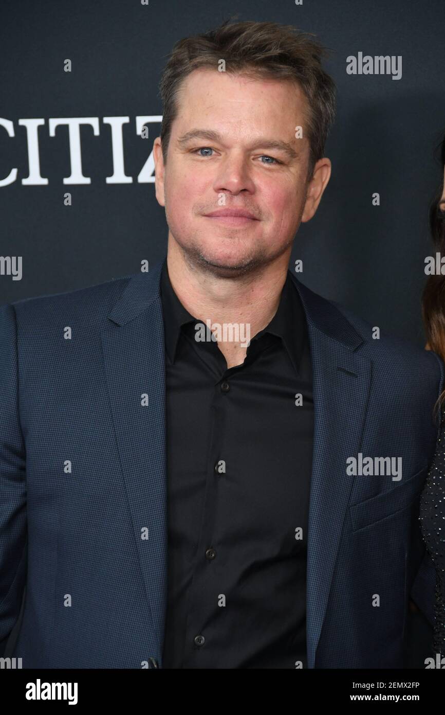 Matt Damon. Marvel Studios' "Avengers: Endgame" Los Angeles Premiere ...
