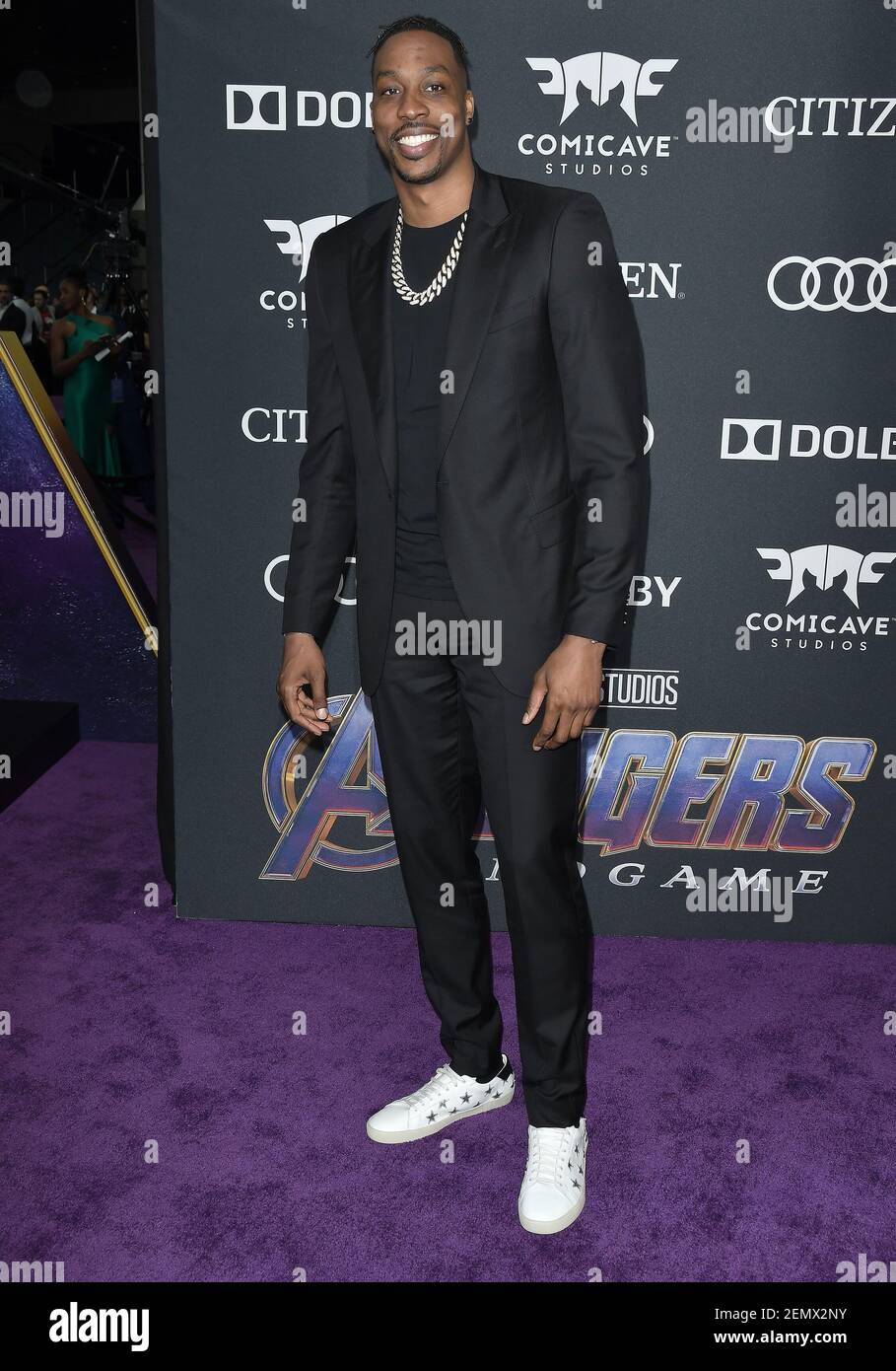 Dwight Howard arrives at Marvel Studios' "Avengers: Endgame" World ...