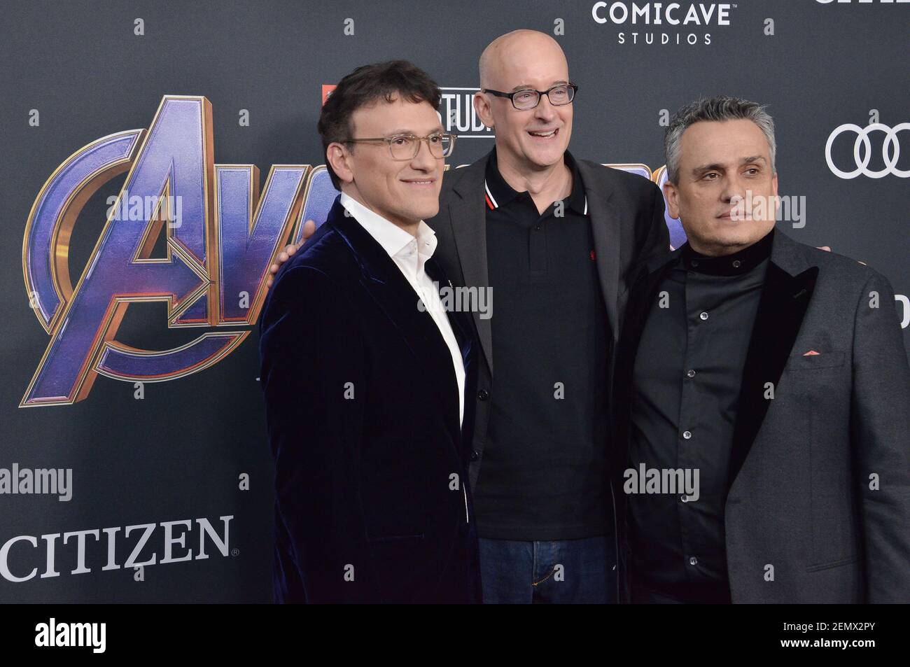 Anthony Russo, Peyton Reed and Joe Russo at Marvel Studios' "Avengers ...