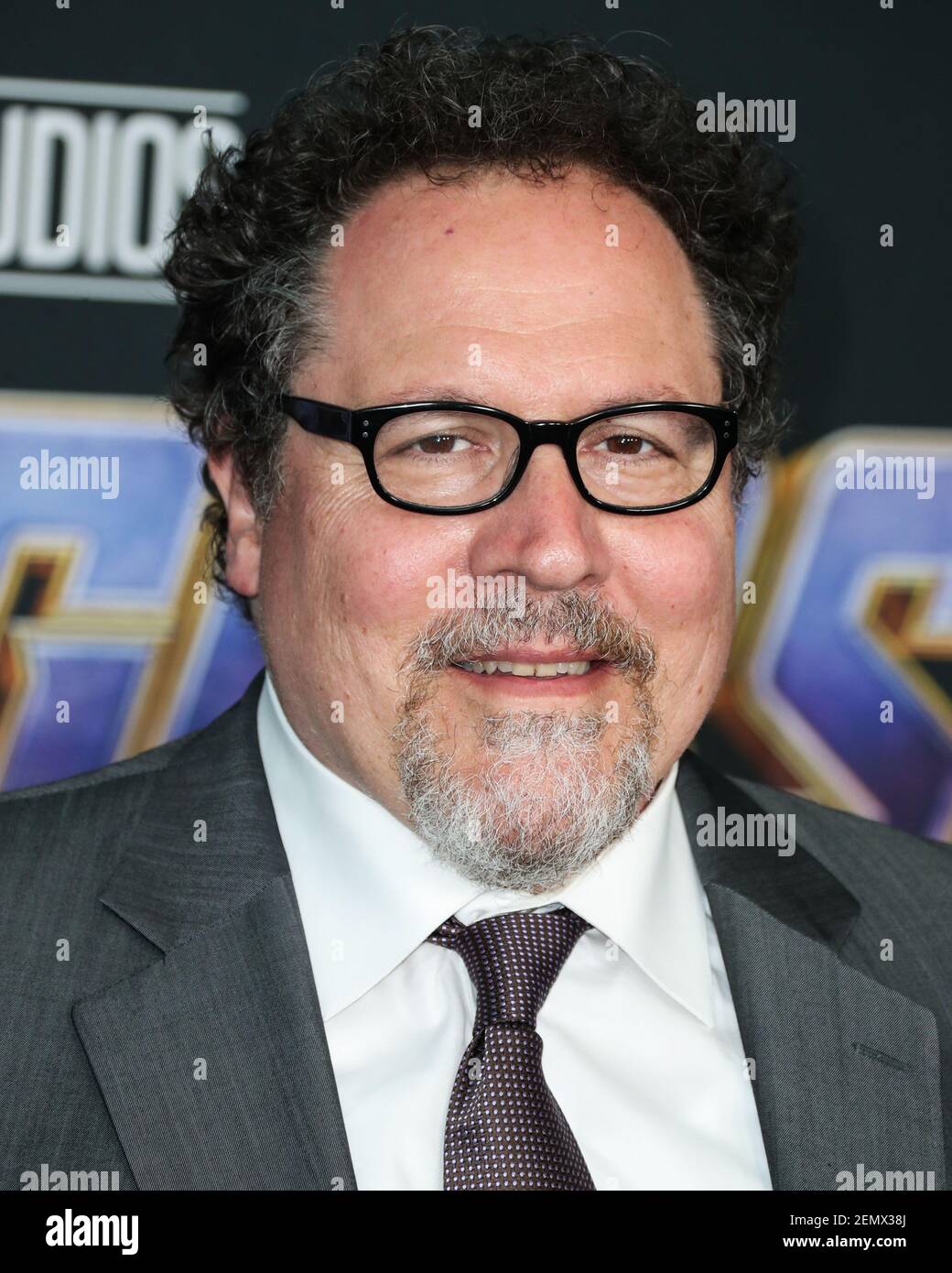 Actor Jon Favreau arrives at the World Premiere Of Walt Disney Studios ...