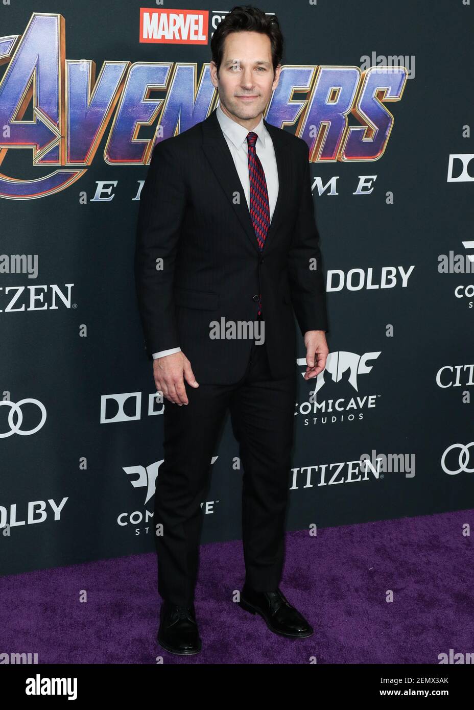 Actor Paul Rudd arrives at the World Premiere Of Walt Disney Studios ...