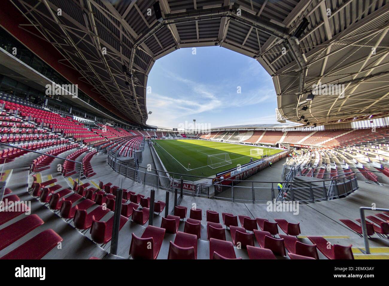 Stadium overview before the match AZ vs Heracles (Photo by Pro Shots ...