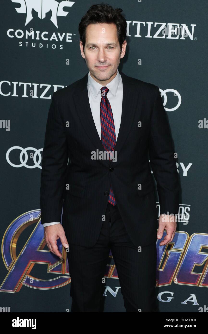 LOS ANGELES, CALIFORNIA, USA - APRIL 22: Actor Paul Rudd arrives at the ...