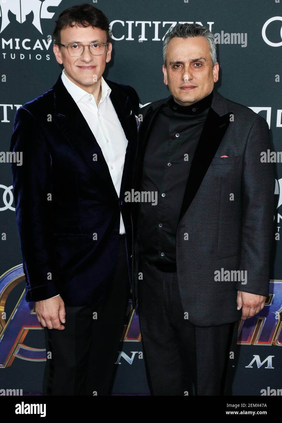 LOS ANGELES, CALIFORNIA, USA - APRIL 22: Directors Anthony Russo and ...