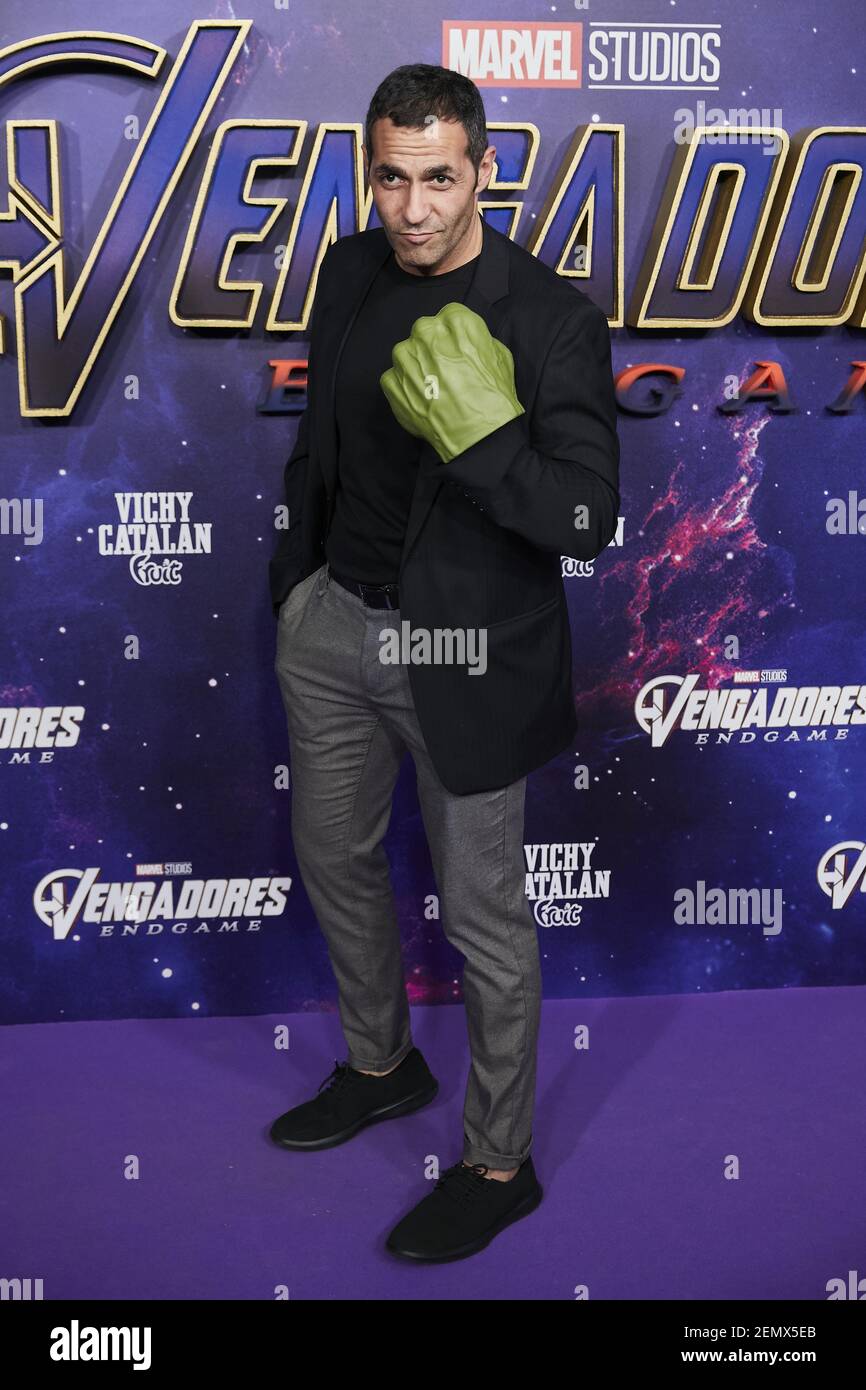 Mario de la Rosa attends to Avengers Endgame premiere at Capitol cinema ...