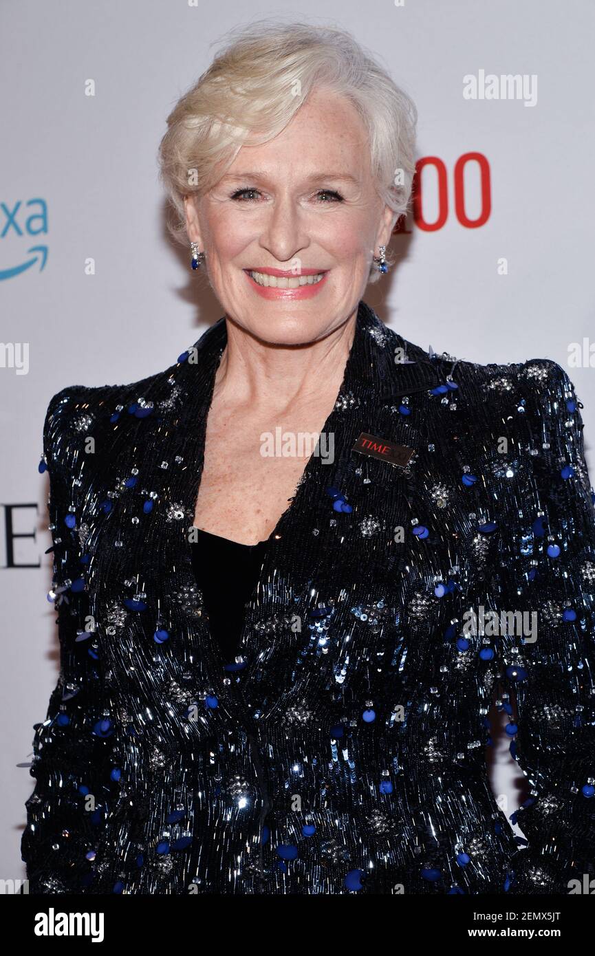 Glenn Close walking the red carpet at the 2019 Time 100 Most ...