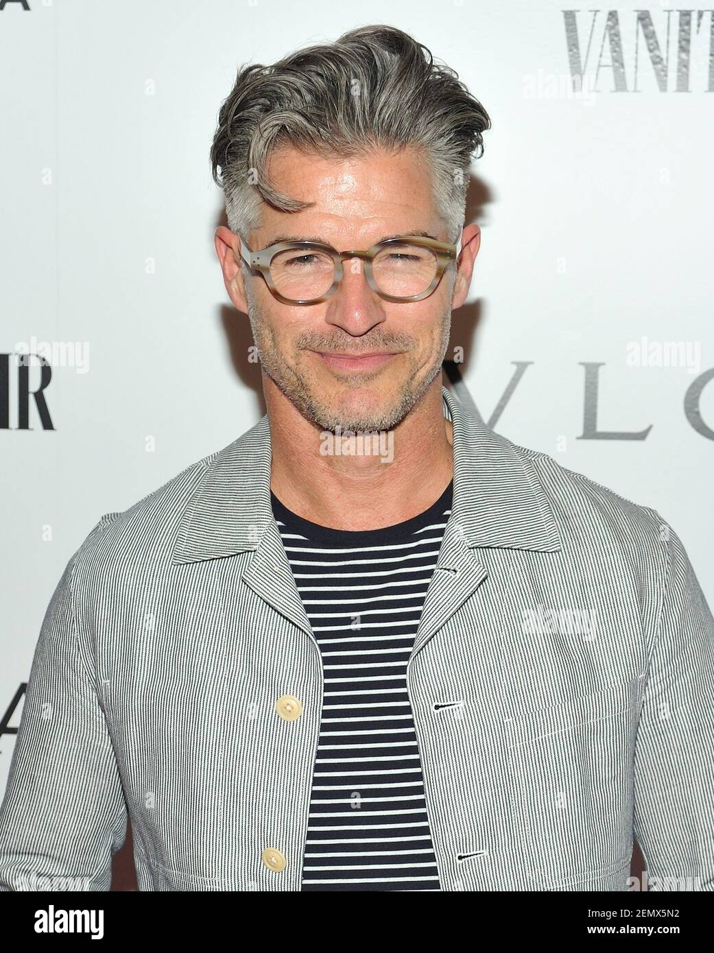 Model Eric Rutherford attends the Bvlgari world premiere of Celestial ...