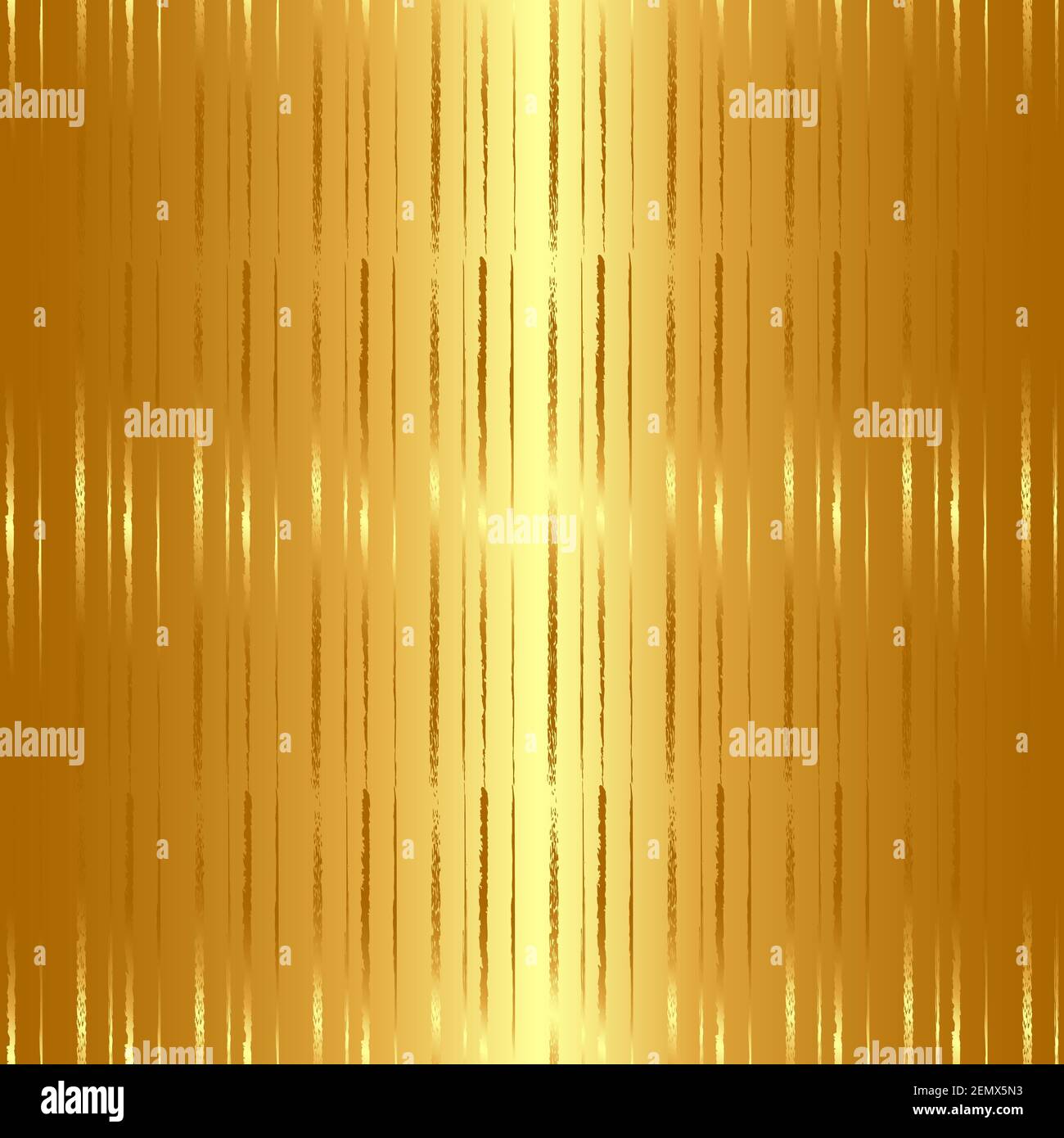 Seamless pattern of gold texture in a shiny strip with glitter and ...