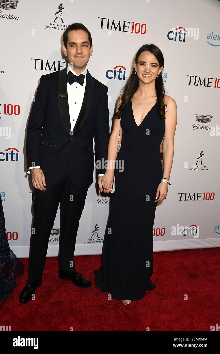 Ezra Levin Co Founder of Indivisible and Leah Greenberg attends the 2019 TIME 100 Most ...