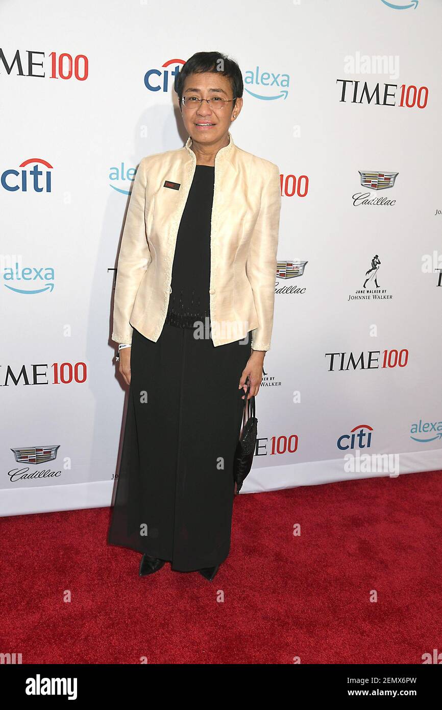 CEO of Rappler Maria Ressa attends the 2019 TIME 100 Most Influential ...