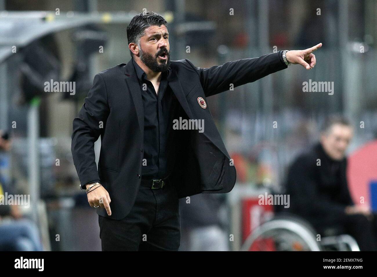 Gennaro Gattuso Coach of Ac Milan Milano 24-4-2019 Stadio Giuseppe ...