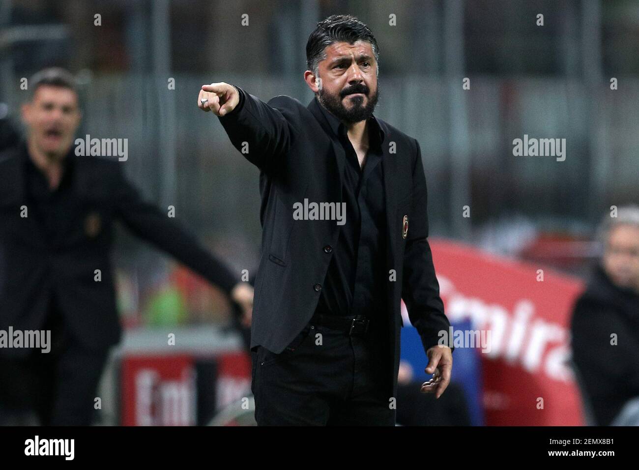 Gennaro Gattuso Coach of Ac Milan Milano 24-4-2019 Stadio Giuseppe ...