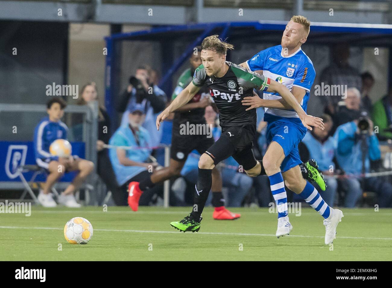 ZWOLLE, Mac3Park Stadium, 24-04-2019 , season 2018 / 2019 , Dutch ...