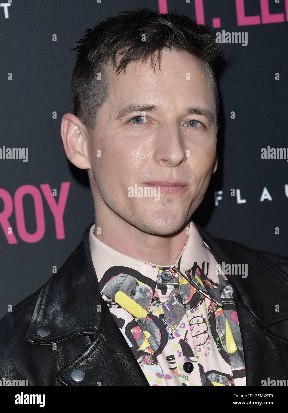 Justin Kelly arrives at the "J.T. Leroy" Los Angeles Premiere held at ...