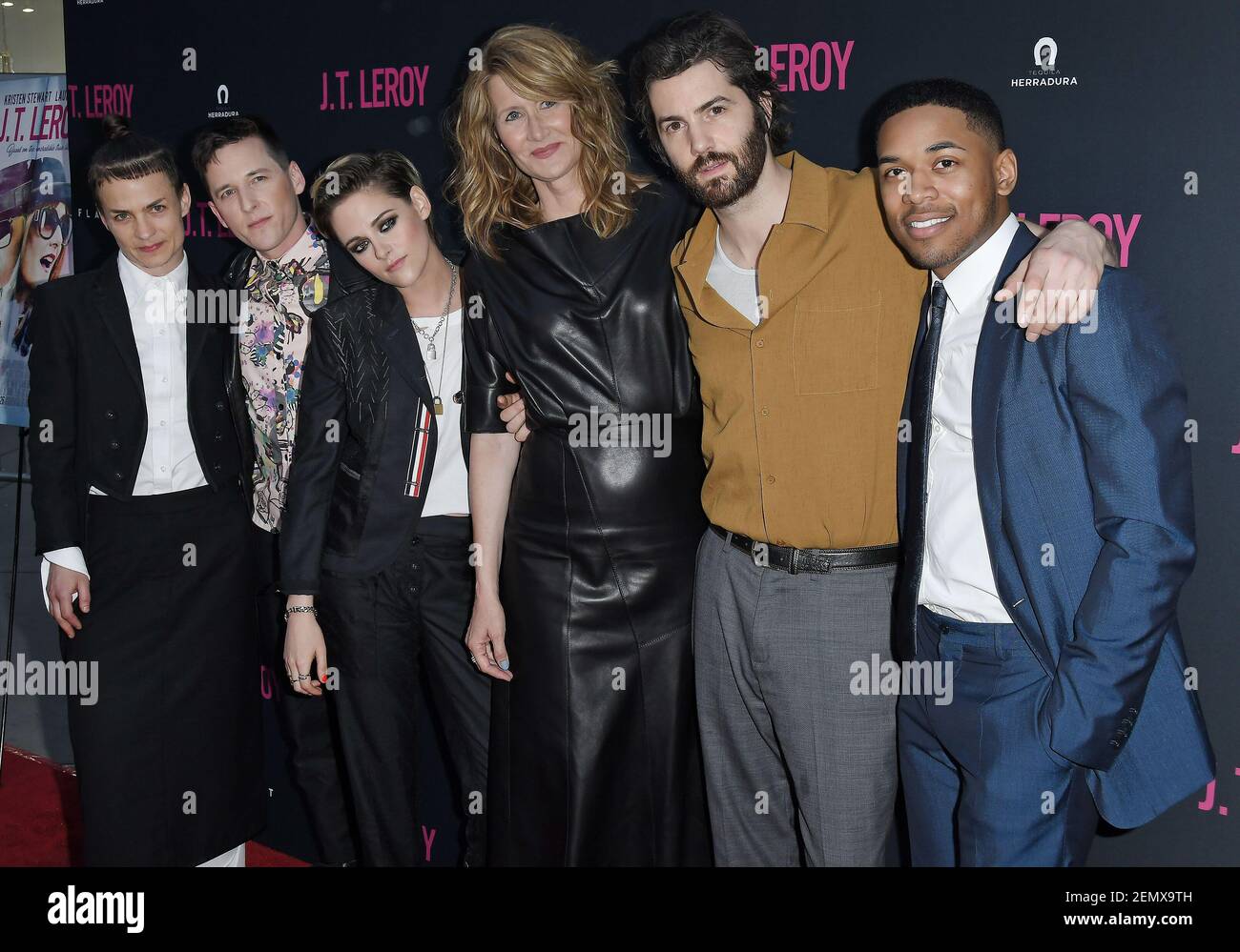 (L-R) "J.T. LeRoy" Cast & Crew - Co-Writer Savannah Knoop, Director/Co ...