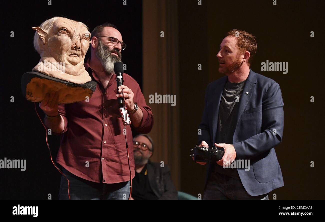 LOS ANGELES - APRIL 24: Howard Berger and Scott Grimes attends a red ...