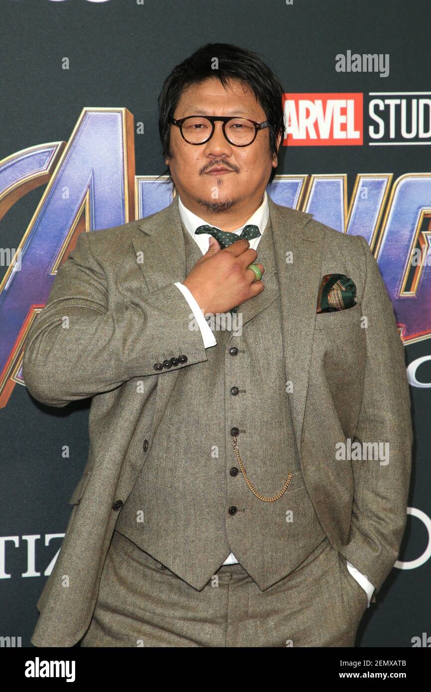 22 April 2019 - Los Angeles, California - Benedict Wong. Marvel Studios ...