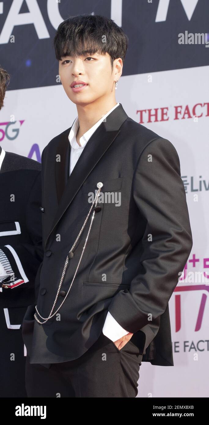 24 April 2019 - Incheon, South Korea : South Korean K-Pop boys group ...
