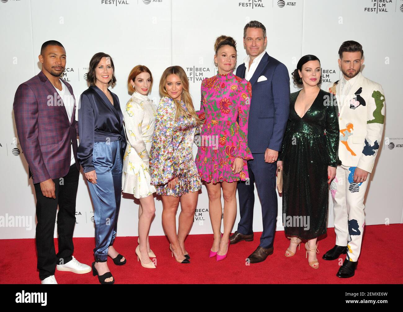 The cast of Younger, L-R: Actors Charles Michael Davis, Miriam Shor ...