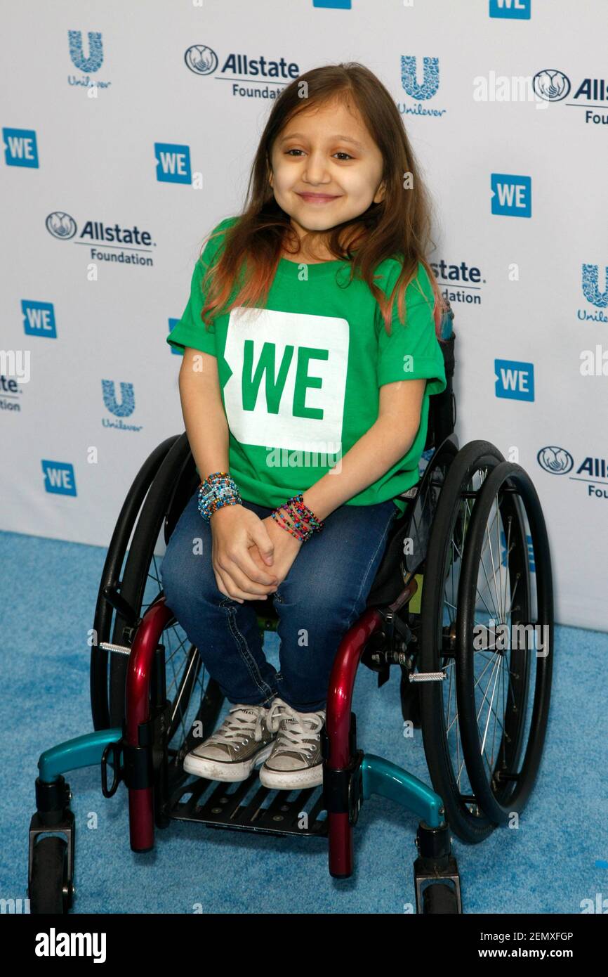 LOS ANGELES, CA – APRIL 25: Anna Miller attends the WE Day California ...