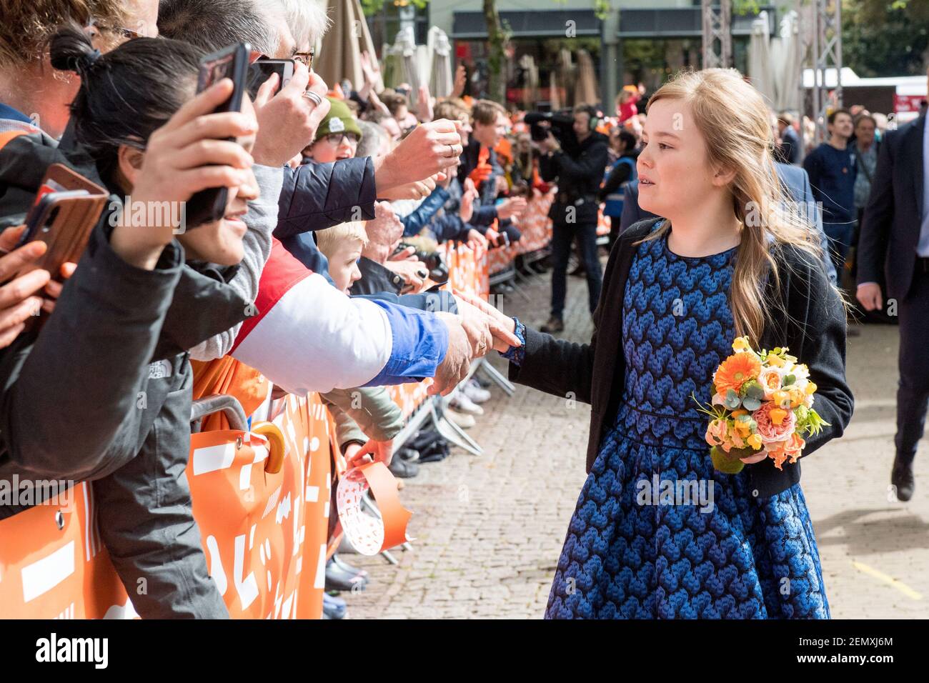 Princess Ariane celebrating King Willem-Alexander's 52st birthday ...