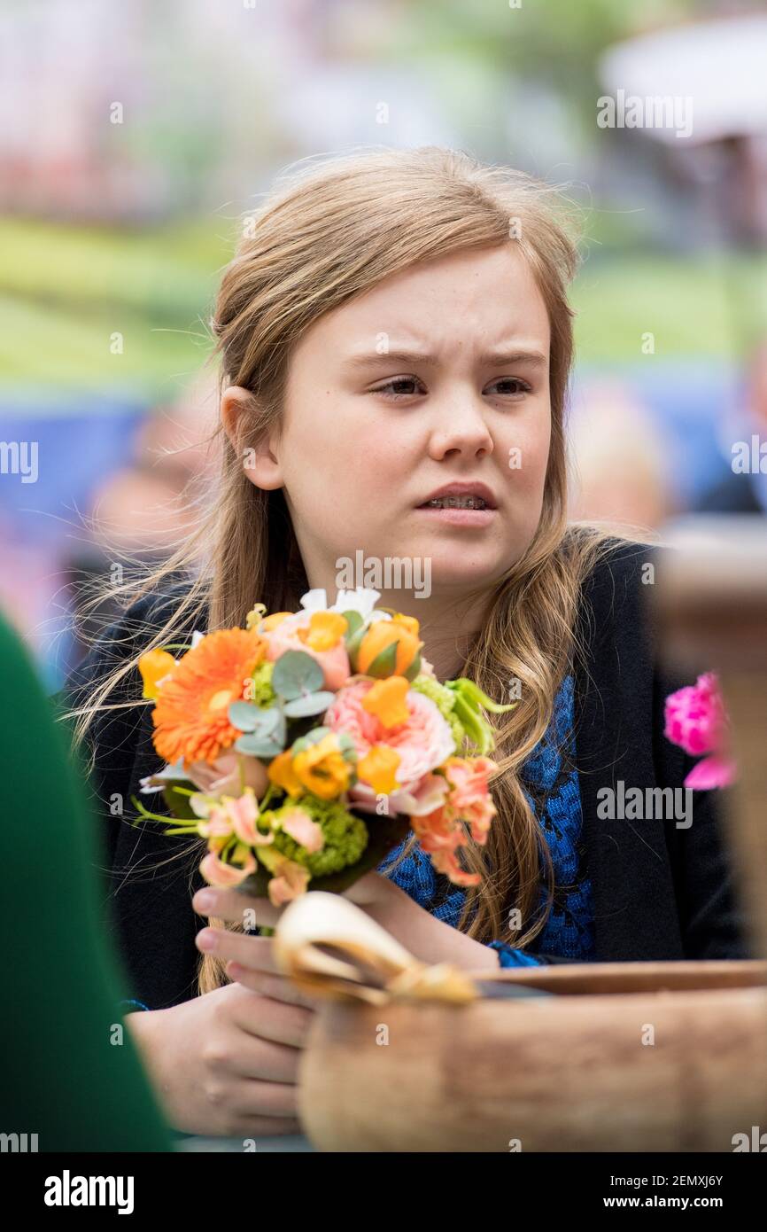Princess Ariane celebrating King Willem-Alexander's 52st birthday ...