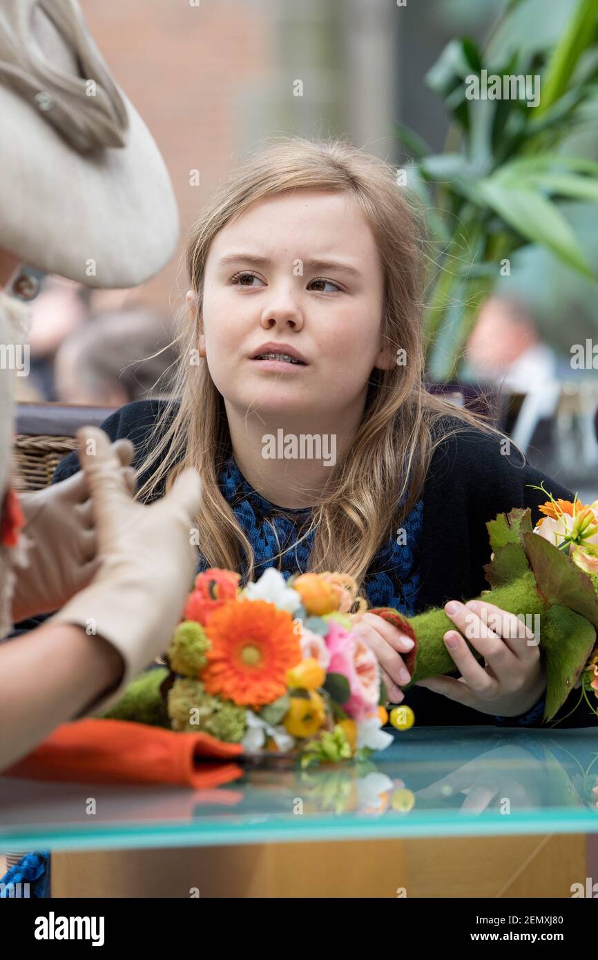 Princess Ariane celebrating King Willem-Alexander's 52st birthday ...