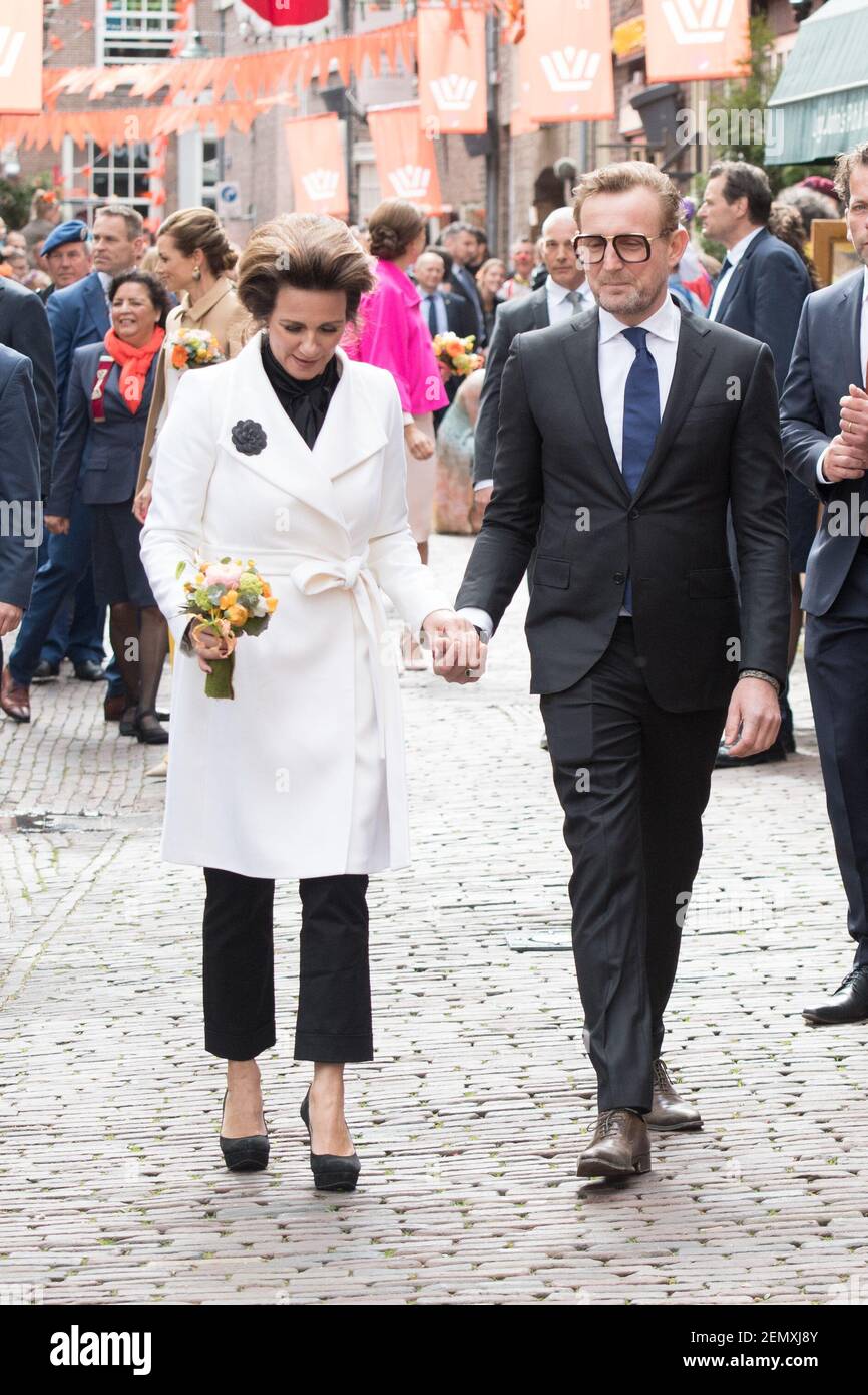 Prince Bernhard and Princess Annette celebrating King Willem-Alexander ...