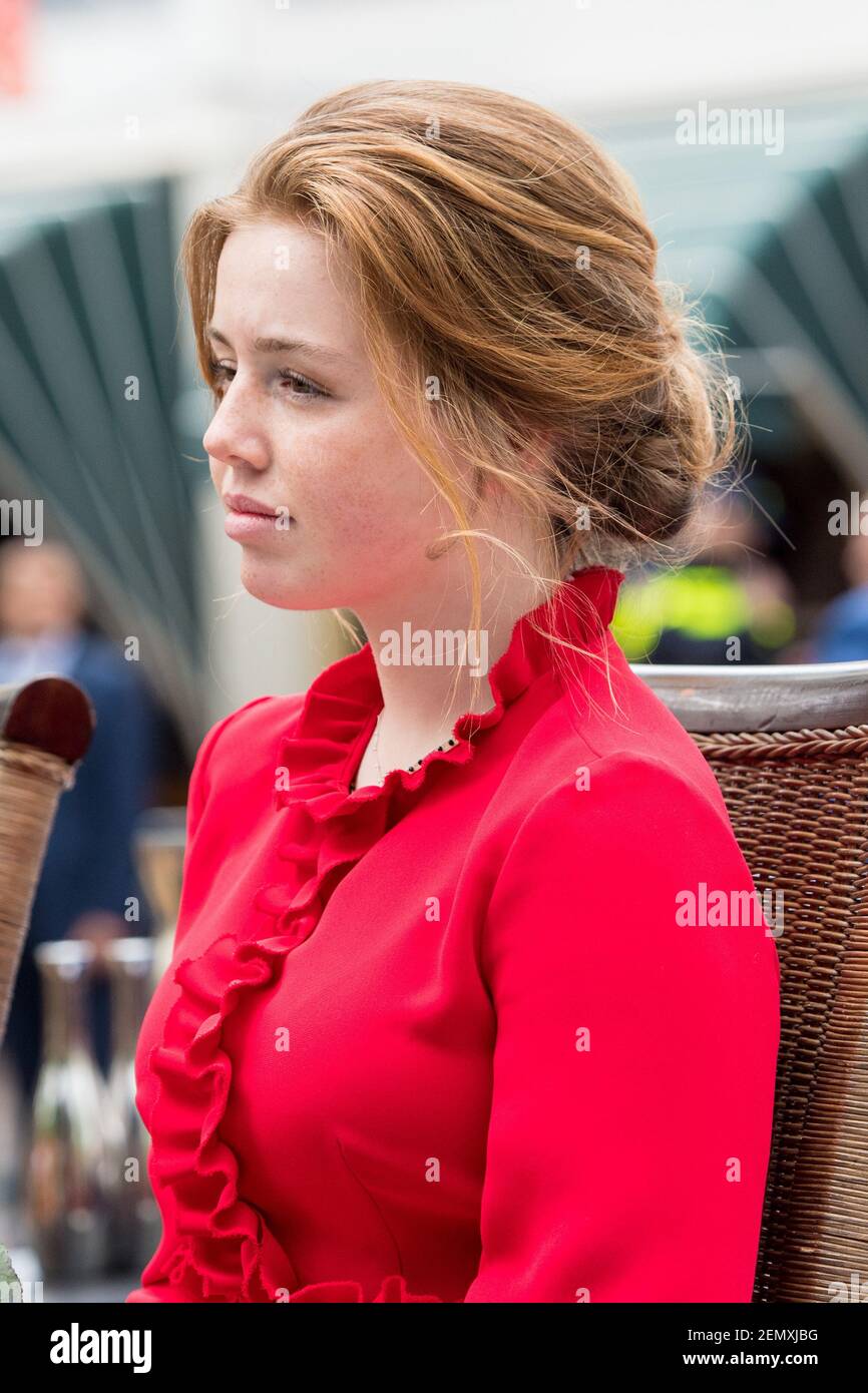 Princess Alexia celebrating King Willem-Alexander's 52st birthday ...