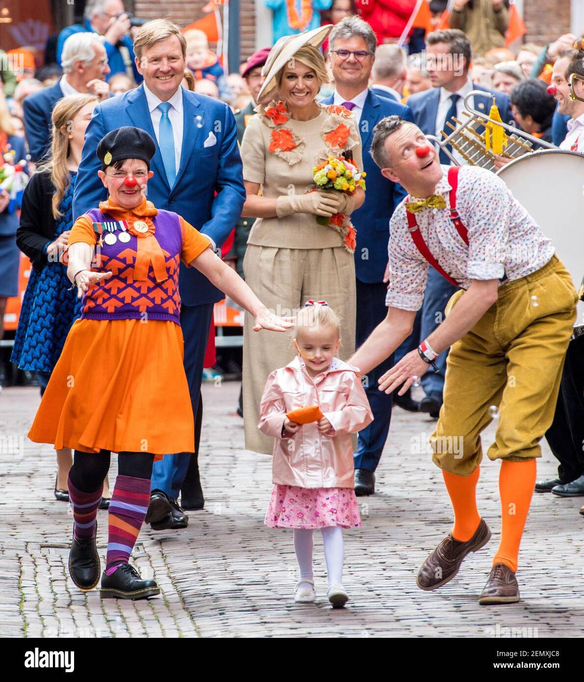 King Willem-Alexander and Queen Maxima celebrating King Willem ...