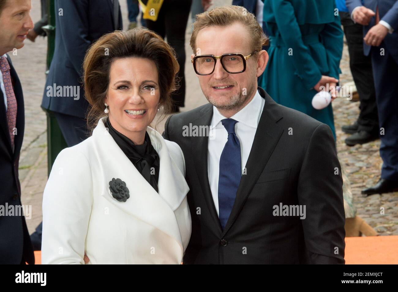 Prince Bernhard and Princess Annette celebrating King Willem-Alexander ...