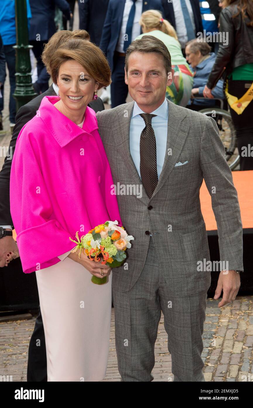 Prince Maurits and Princess Marilene celebrating King Willem-Alexander ...