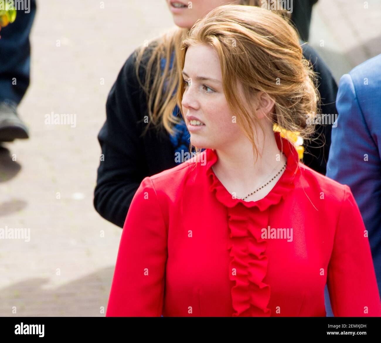 Princess Alexia celebrating King Willem-Alexander's 52st birthday ...