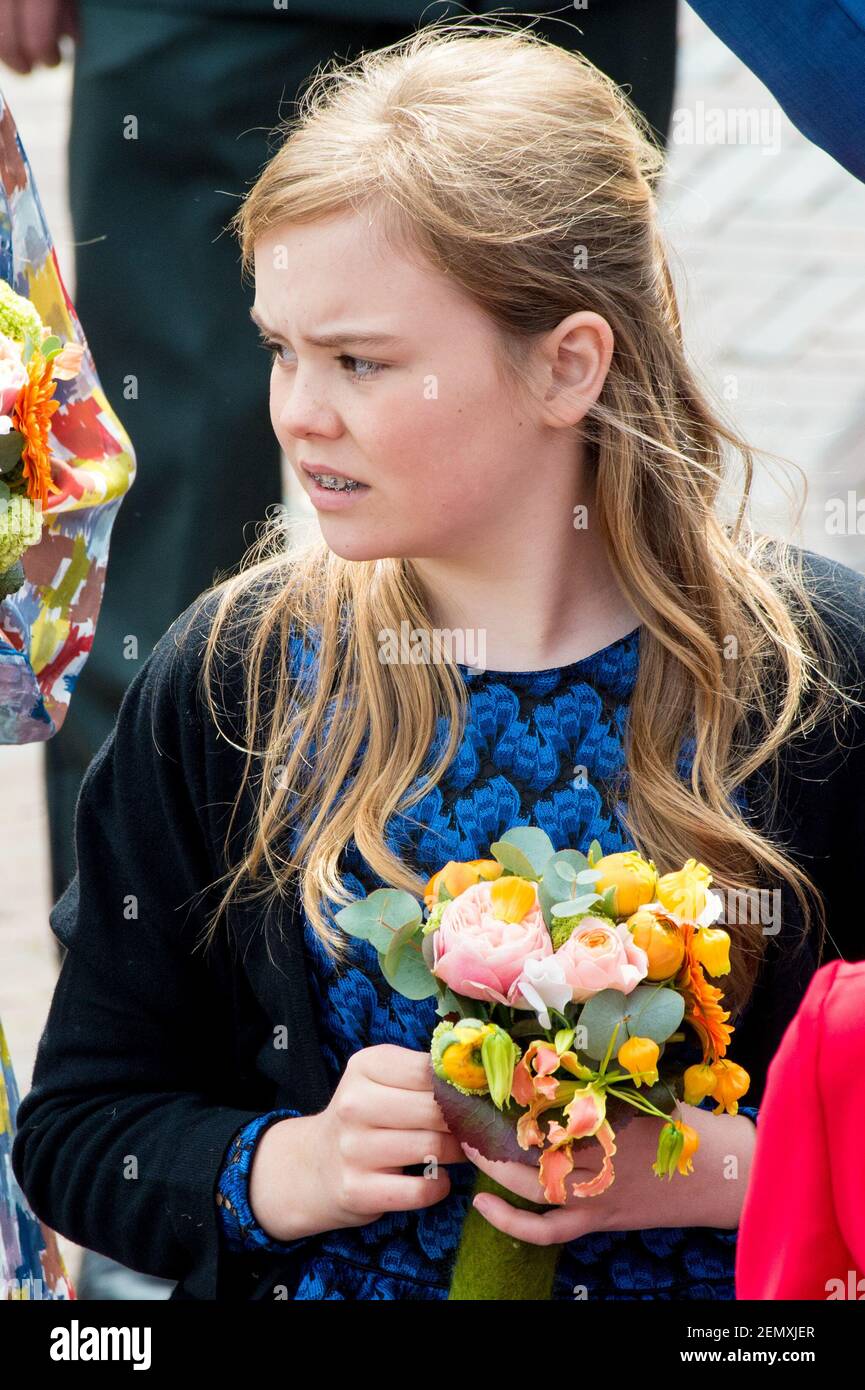 Princess Ariane celebrating King Willem-Alexander's 52st birthday ...