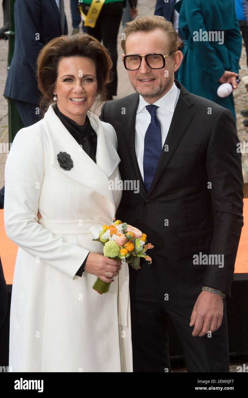 Prince Bernhard and Princess Annette celebrating King Willem-Alexander ...