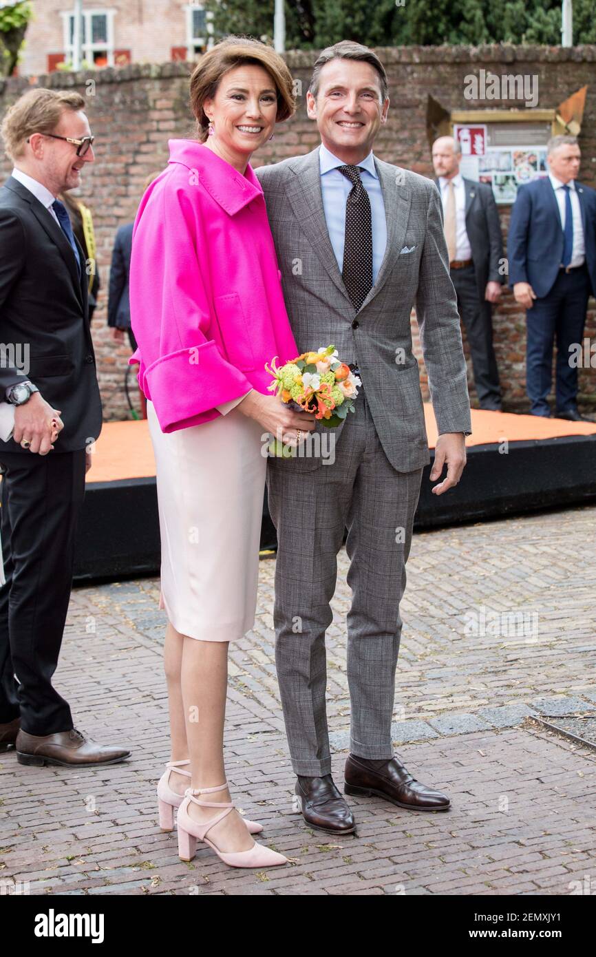 Prince Maurits and princess Marilene celebrating King Willem-Alexander ...