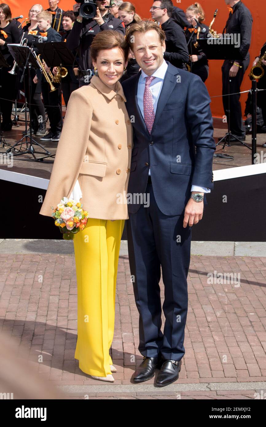 Prince Floris and Princess Aimee celebrating King Willem-Alexander's ...