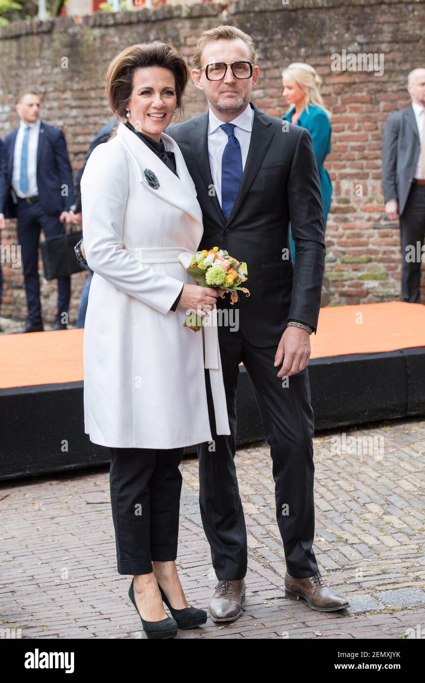 Prince Bernhard en princess Annette celebrating King Willem-Alexander's ...