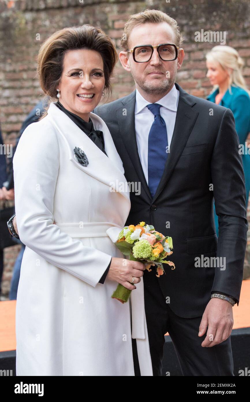 Prince Bernhard en princess Annette celebrating King Willem-Alexander's ...