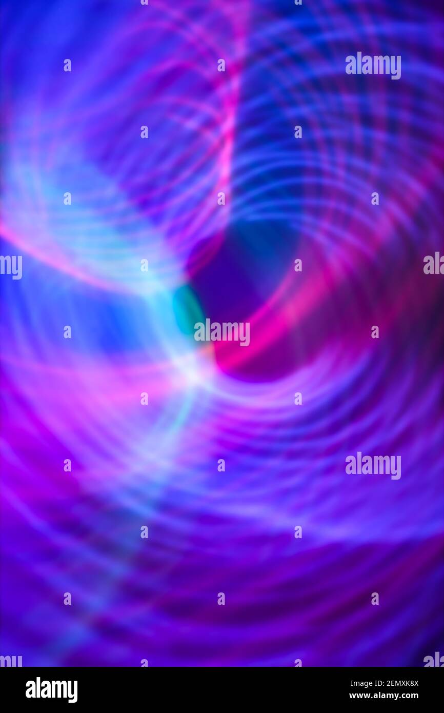 abstract soft motion light in the dark Stock Photo - Alamy